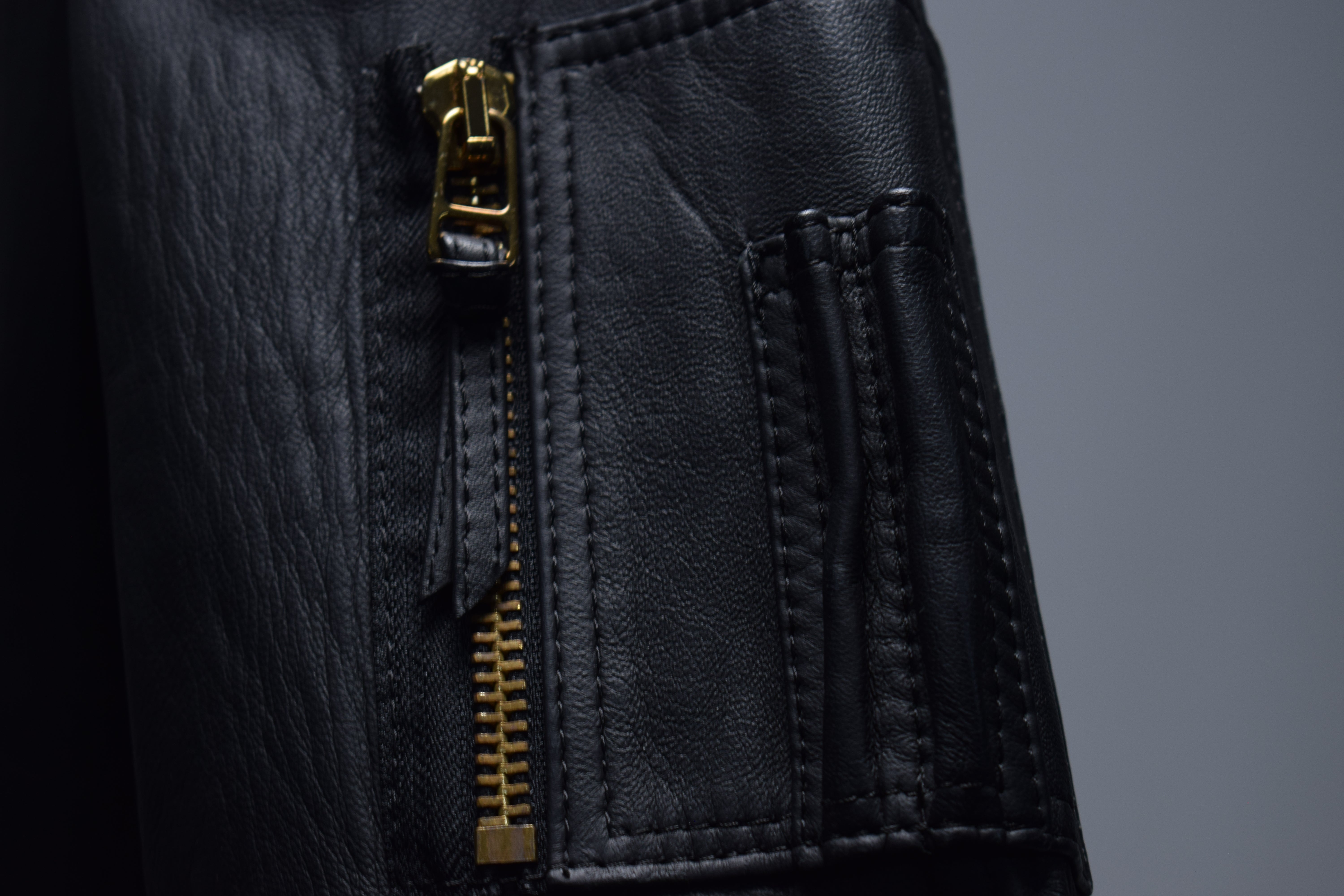 Aviator Bomber Gold Hardware / Mens / XXXL / Excellent – BODA SKINS