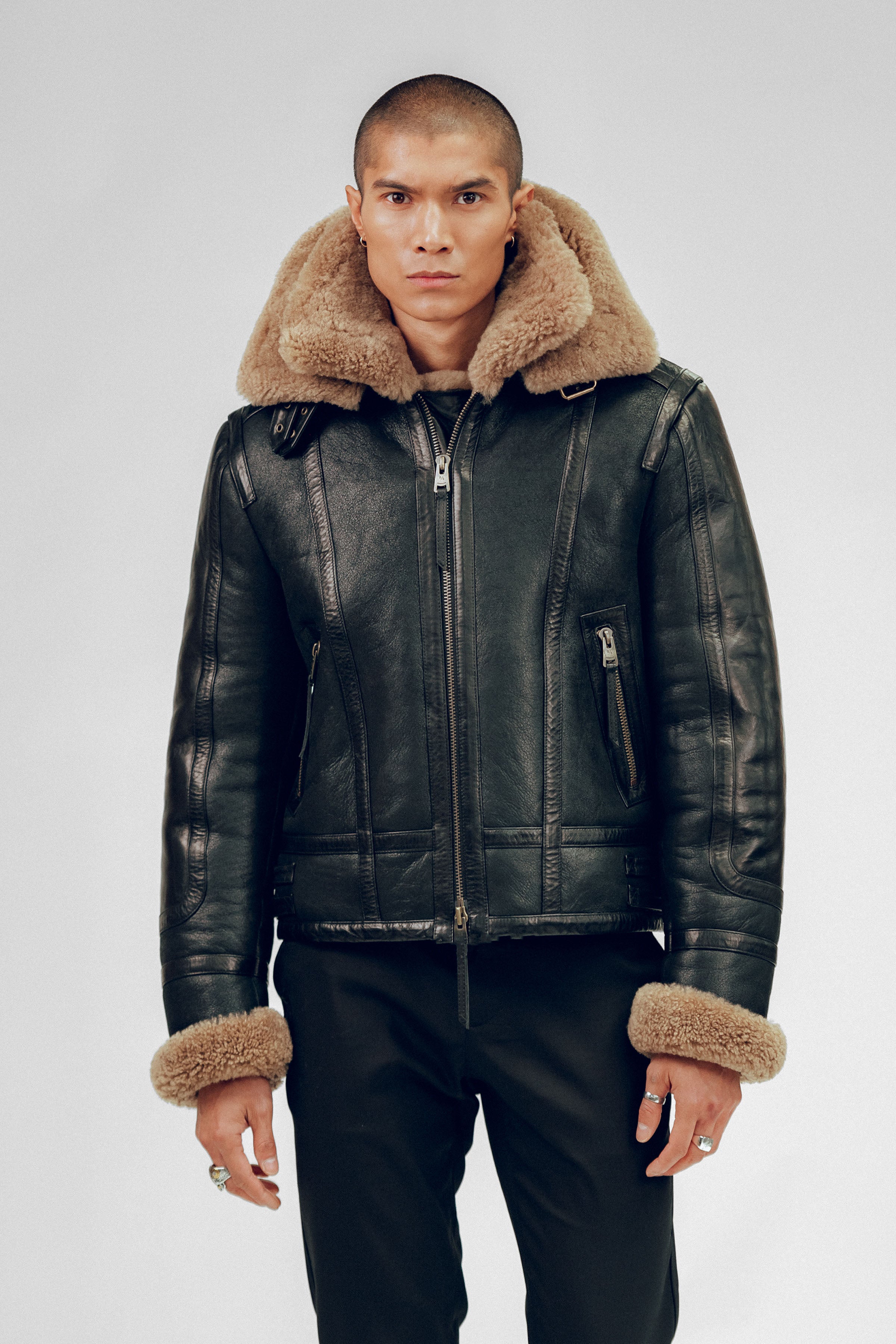 Men's Designer Shearling Jackets | BODA SKINS
